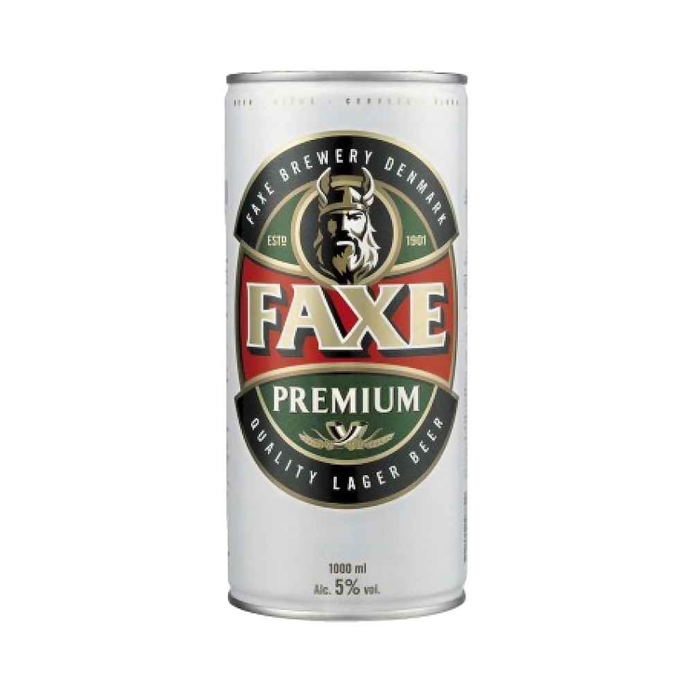 FAXE 5% Beer – Premium Quality Danish Lager – Boomshine Distributors